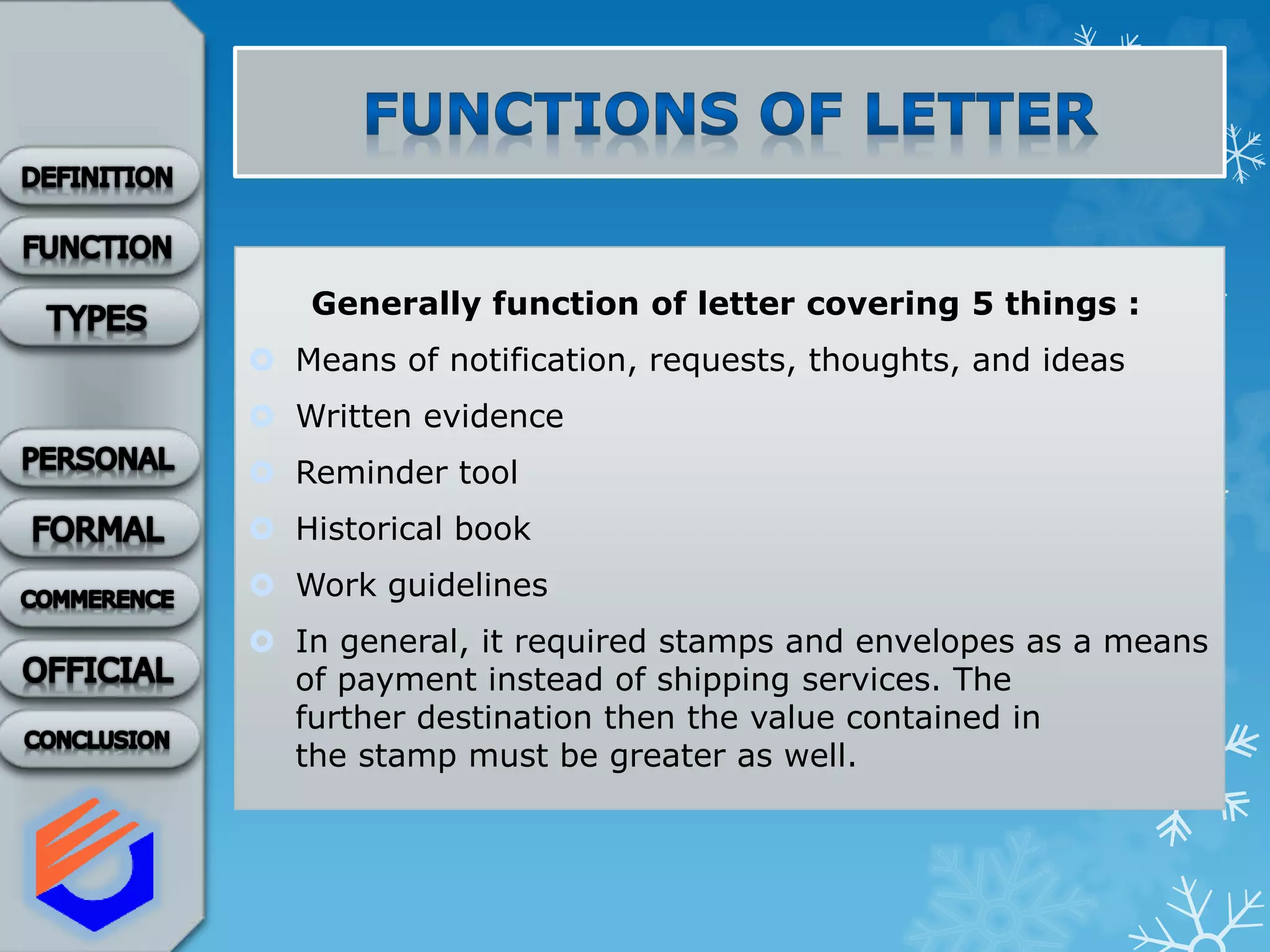 Letters Description | PPT