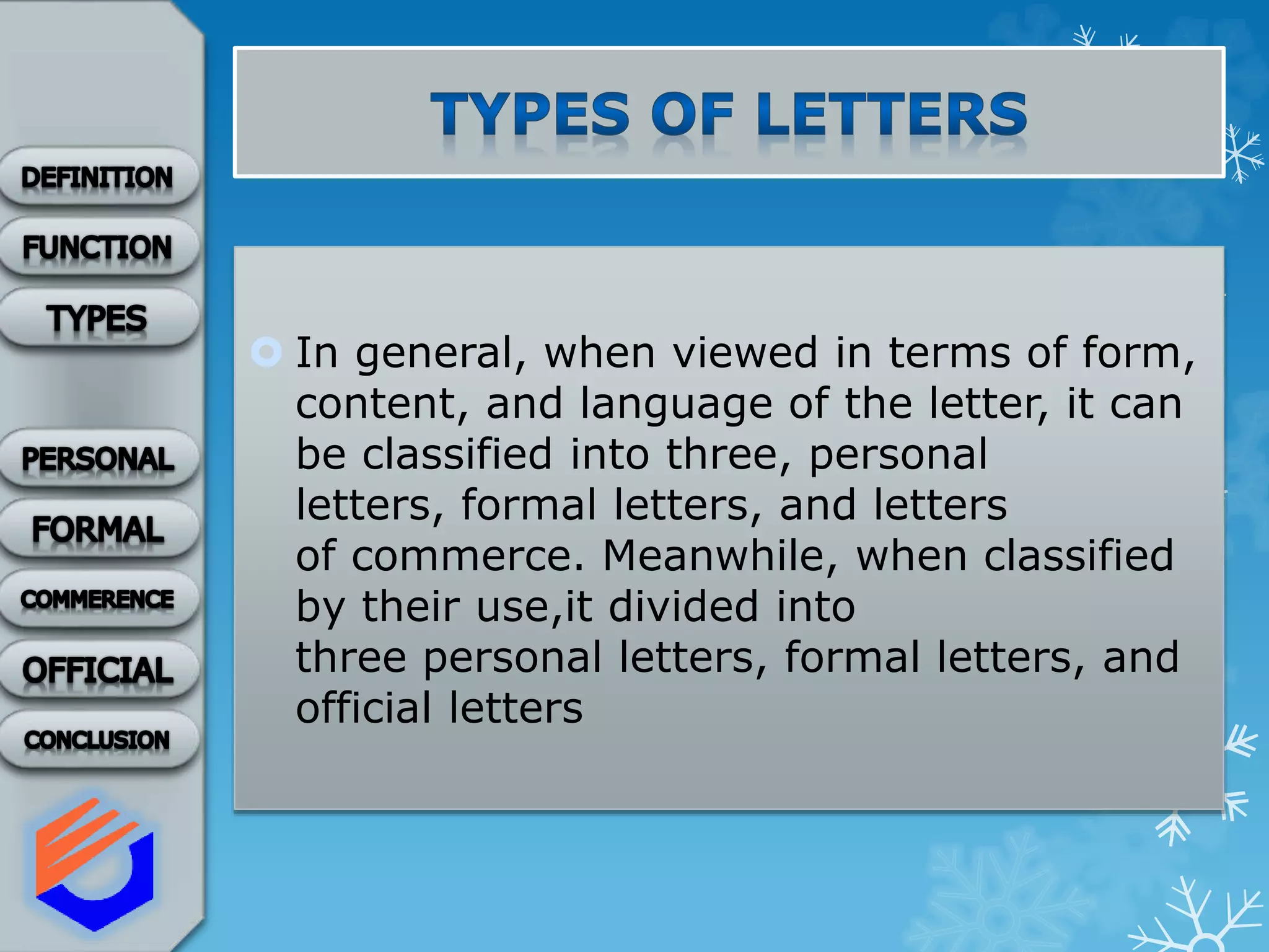Letters Description | PPT