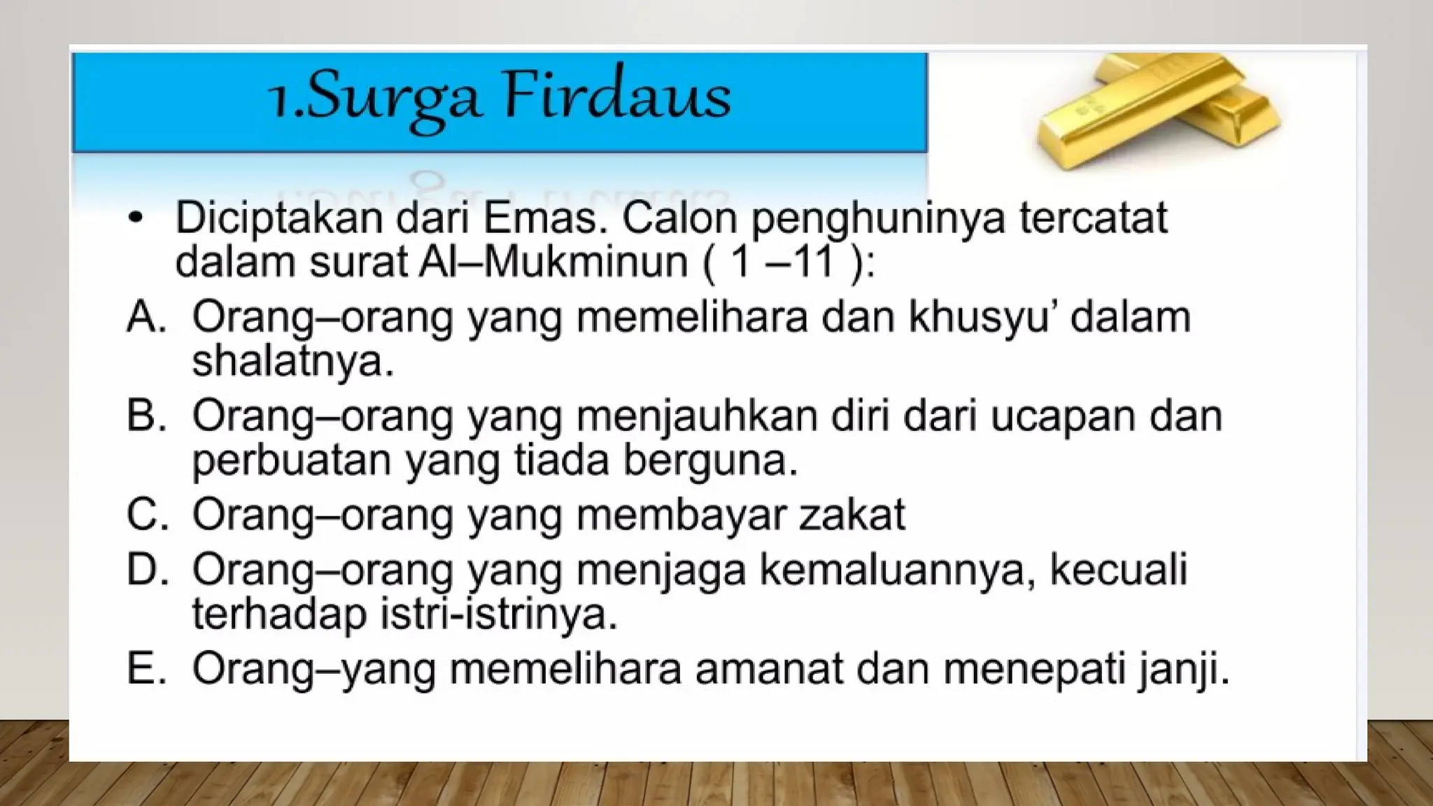 MATERI MENGENAI GAMBARAN SYURGA & NERAKA.pptx