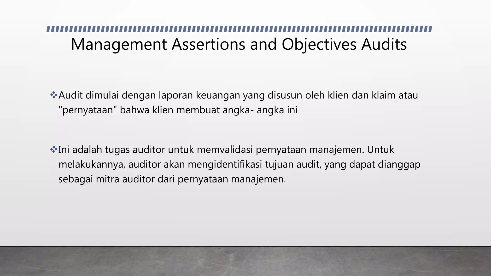 Gambaran umum audit international | PPTX