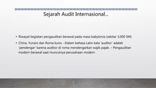 Gambaran umum audit international | PPTX