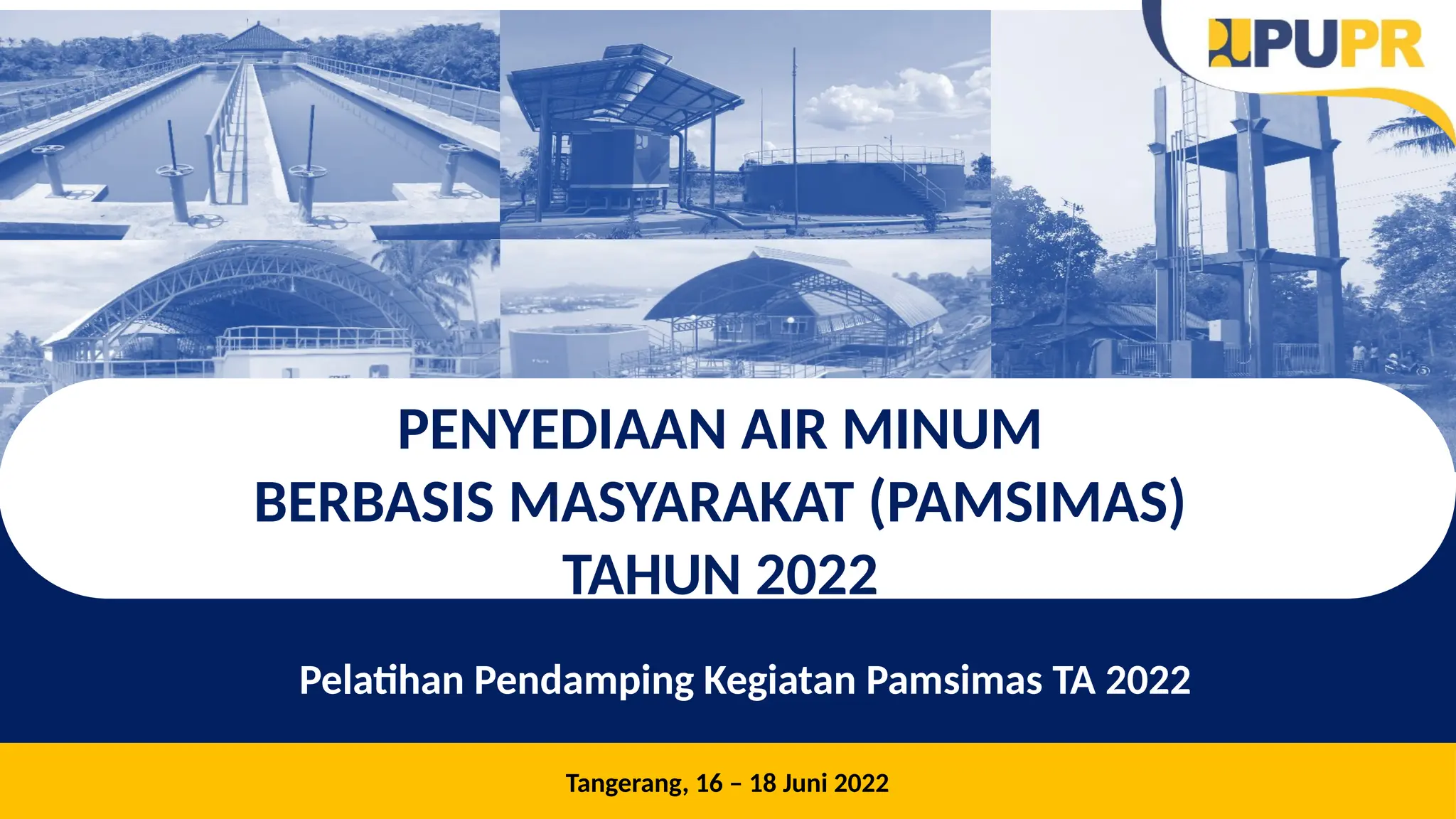 GAMBARAN UMUM PAMSIMAS, Program Penyedian Air Minum Berbasis Masyarakat | PPTX
