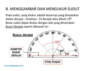 Gambar dan ngukur sudut | PPSX