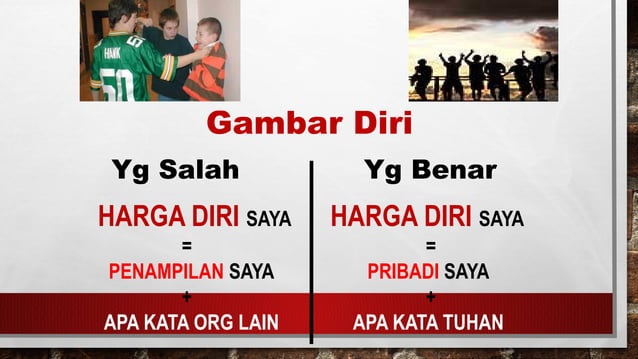 Gambar diri self image creation identity pptx | PPTX