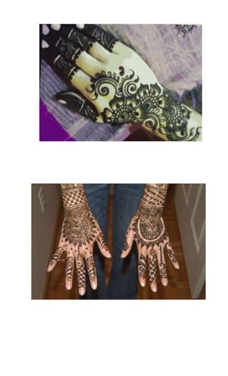 Gambar henna | DOCX