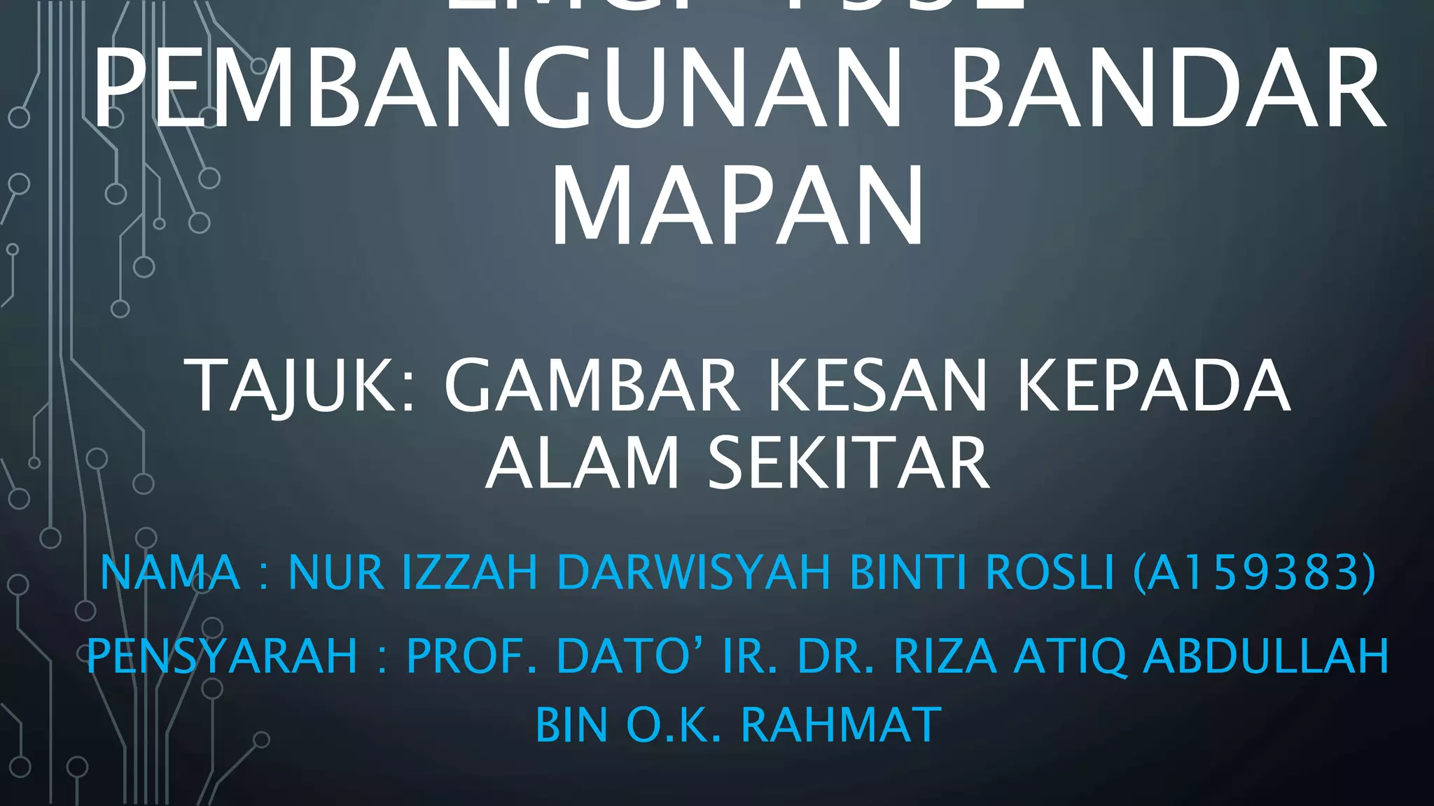 Gambar kesan kpd alam sekitar | PPT