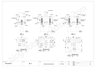 Gambar Konstruksi Rumah Kos 3 Lantai.pdf