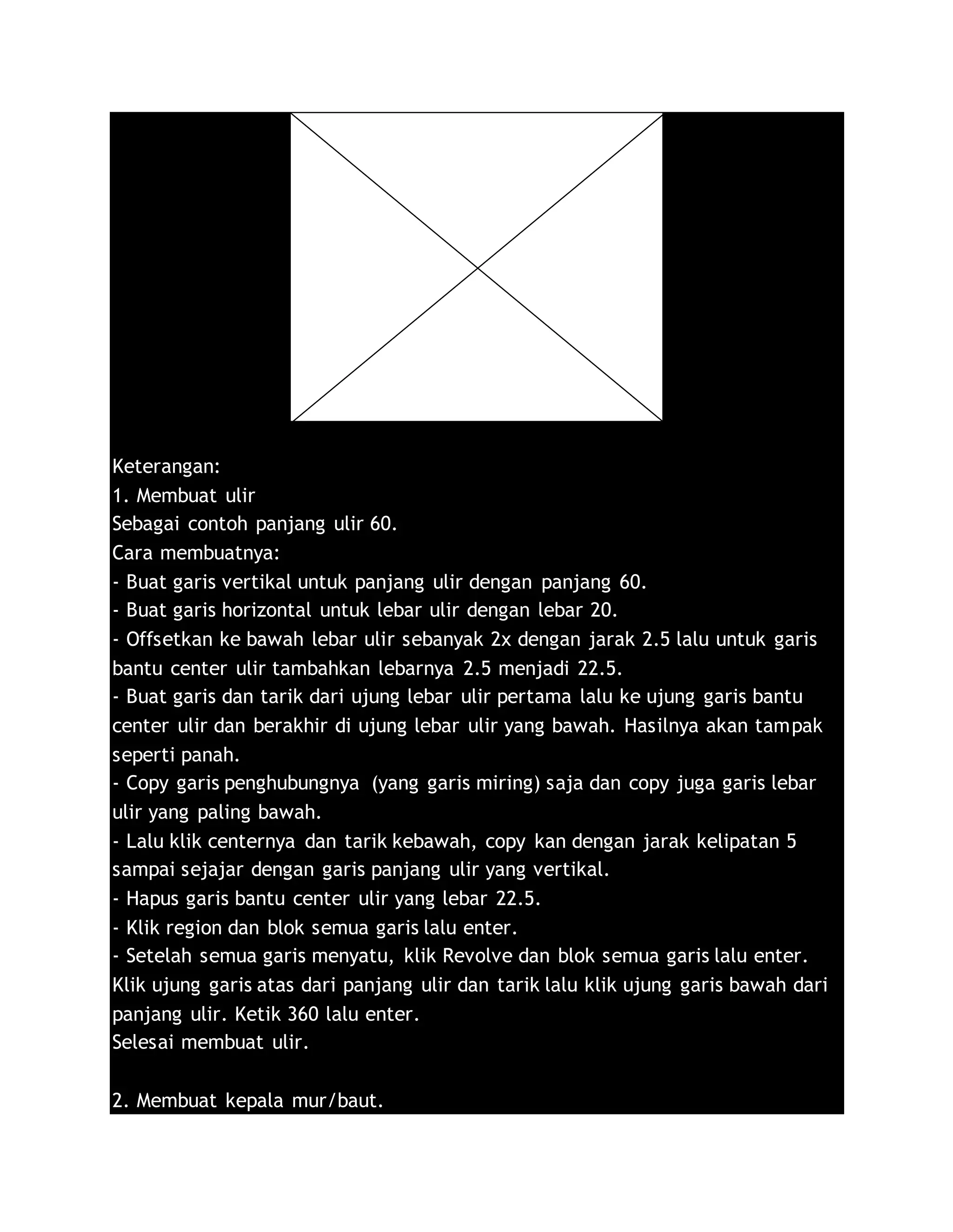 Gambar mur baut 3 d | DOCX