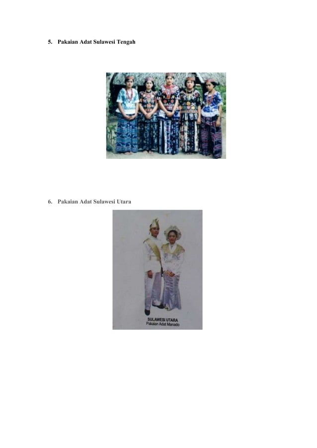 Gambar pakaian adat indonesia2 | DOCX