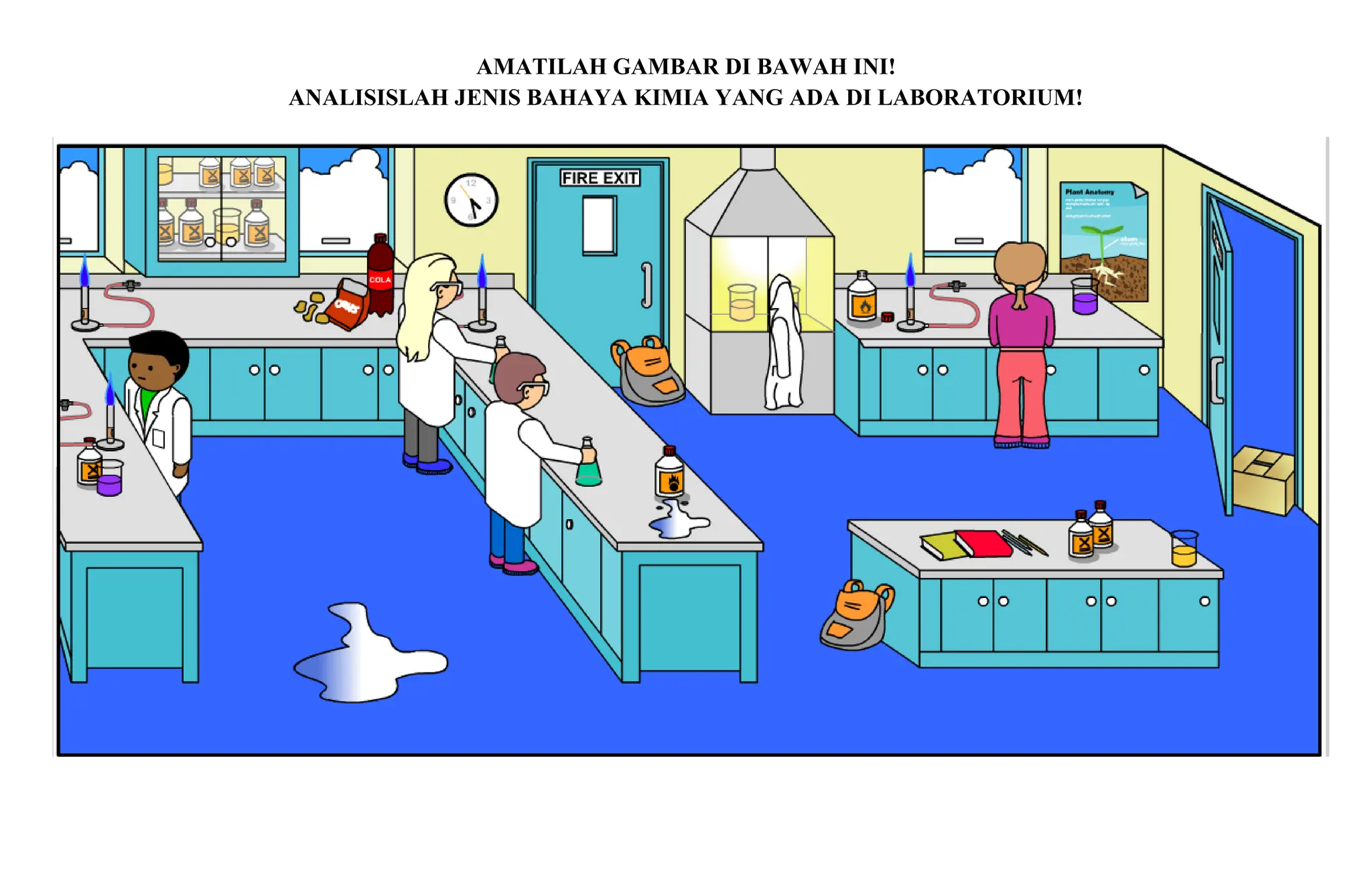 Gambar Pengamatan Bahan Kimia untuk siswa jurusan APHP | PDF