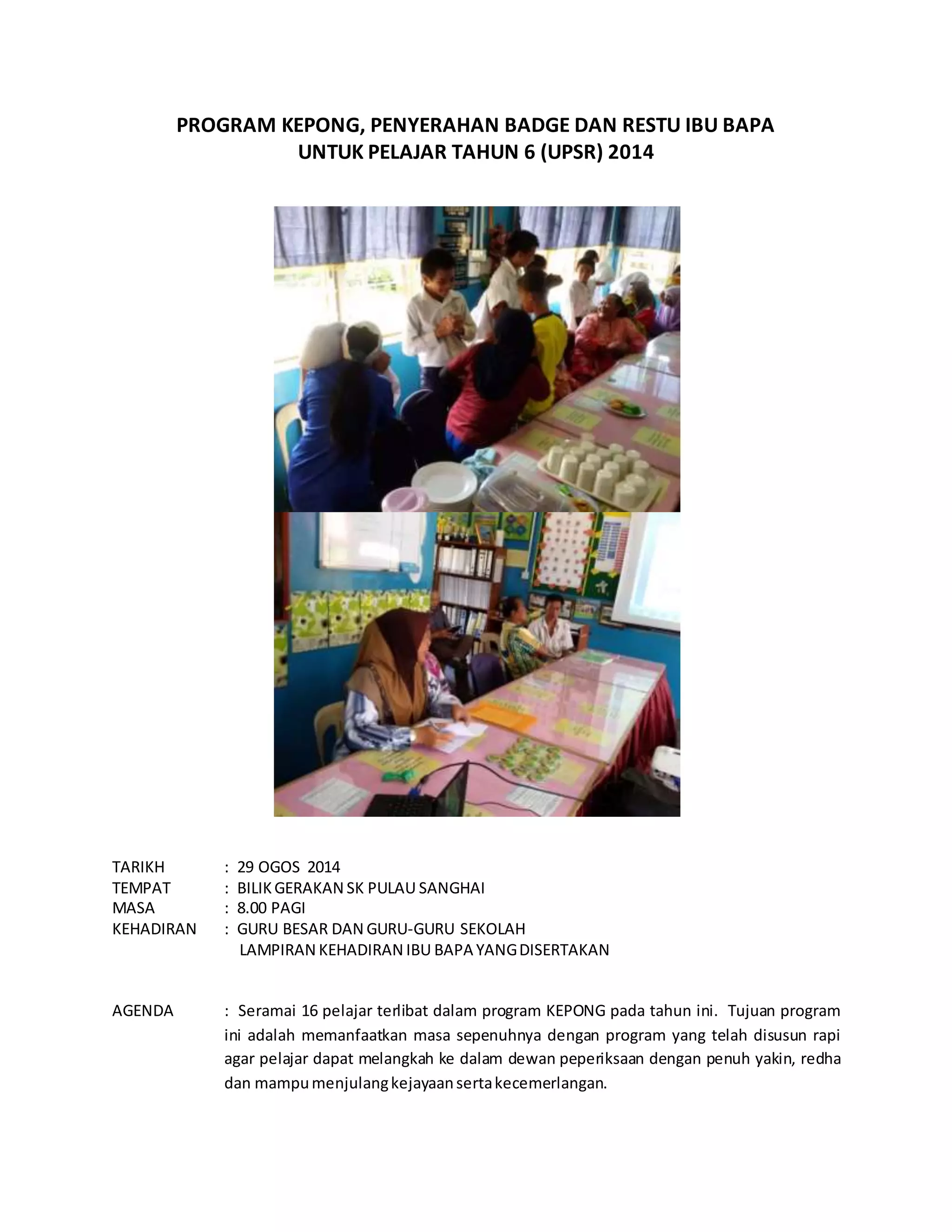 Gambar program kepung 2014 | PDF