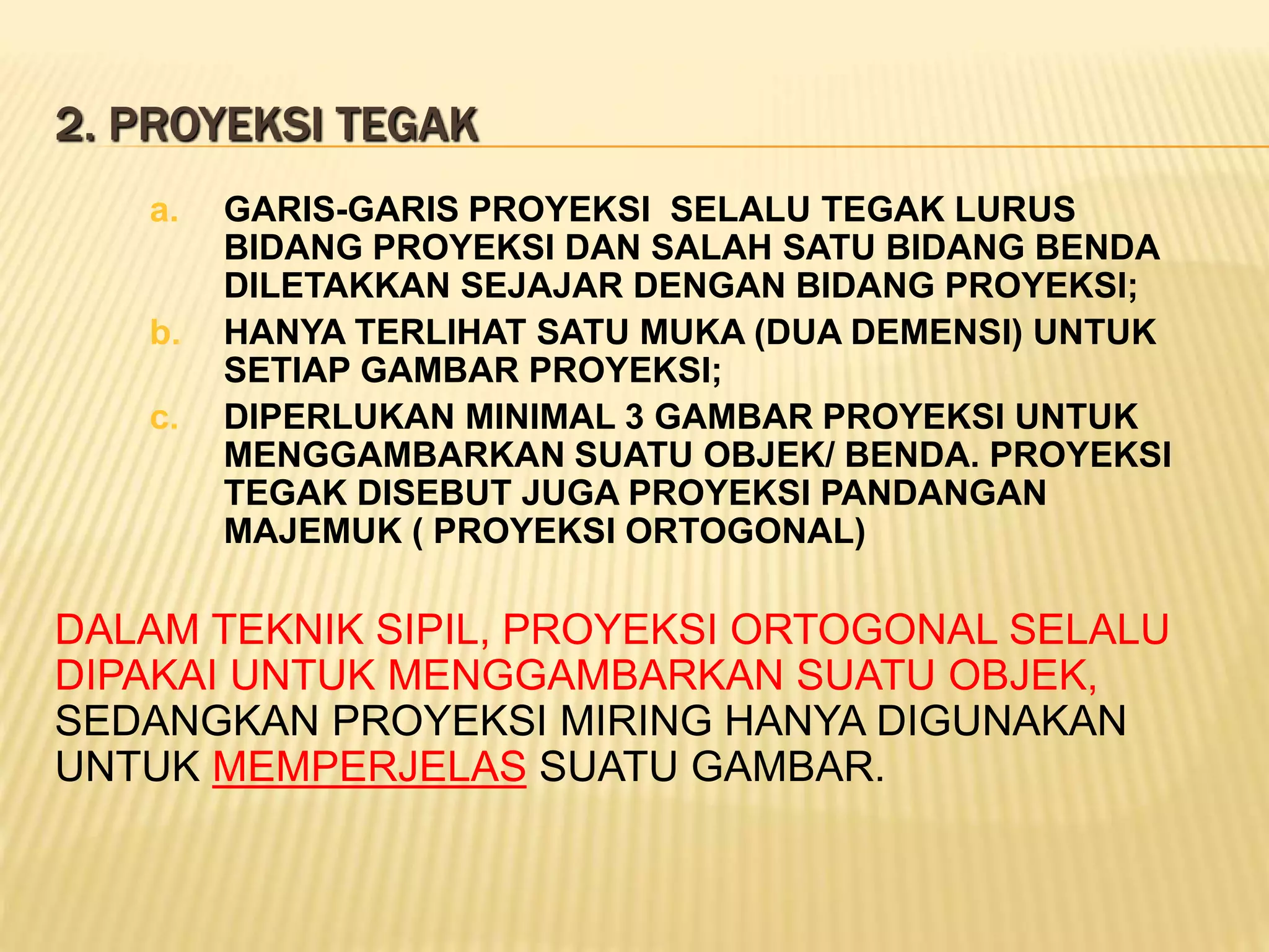 Gambar proyeksi | PPTX
