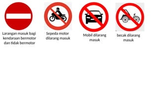 Gambar rambu-rambu lalu lintas_Bahasa Indonesia.pptx