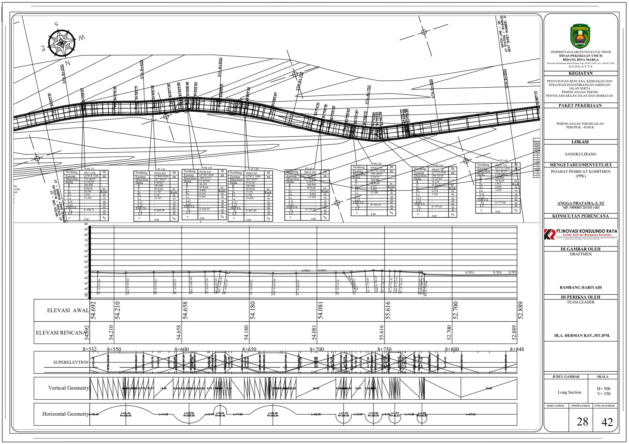 GAMBAR PERENCANAAN JALAN KABUPATEN KUTAI TIMUR | PPT