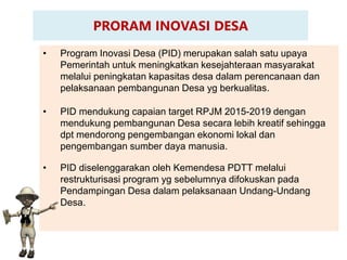 Program Inovasi Desa | PPTX