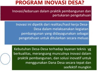 Program Inovasi Desa | PPTX
