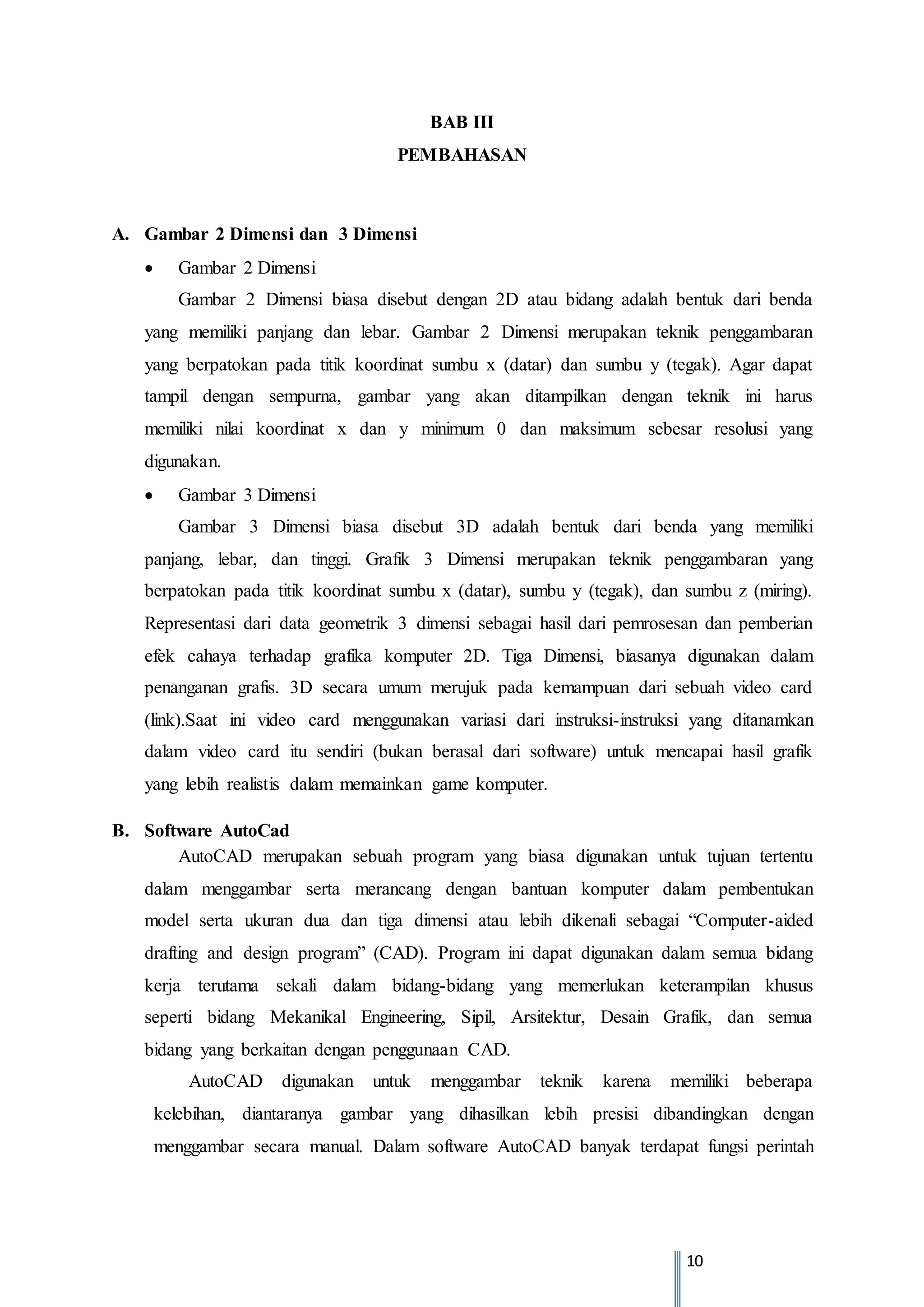 Gambar teknik | DOCX