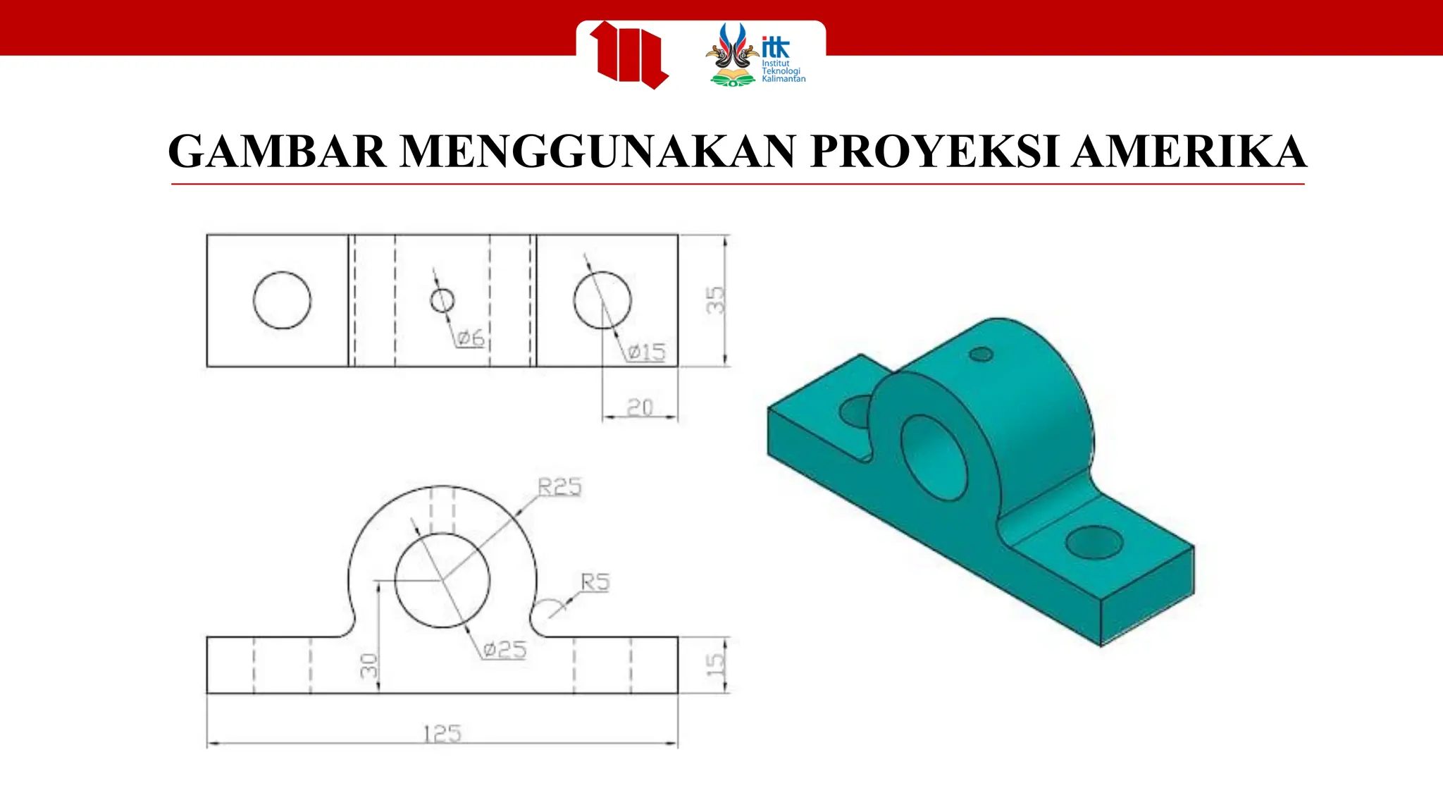Materi Gambar Teknik Tentang Jenis -Jenis Proyeksi | PDF
