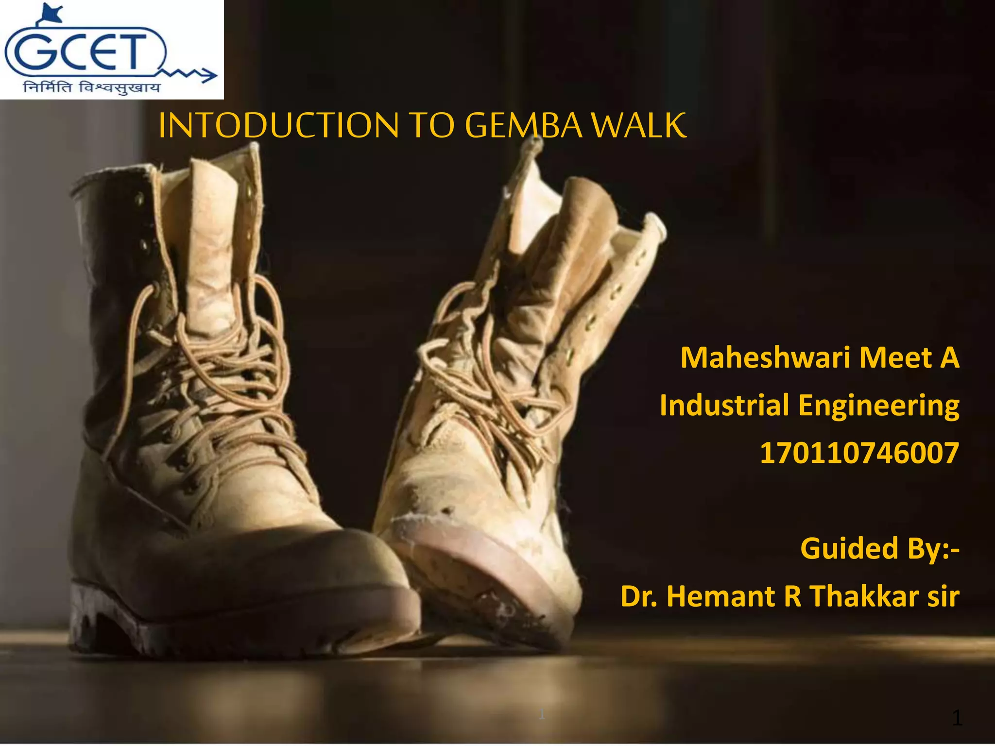 Gemba walk | PPTX