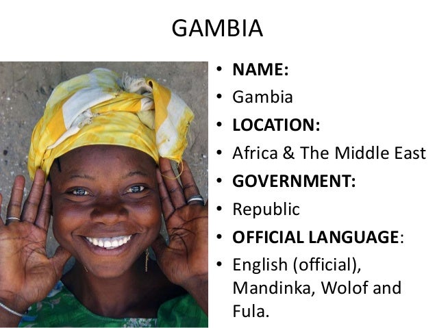 Gambia Language