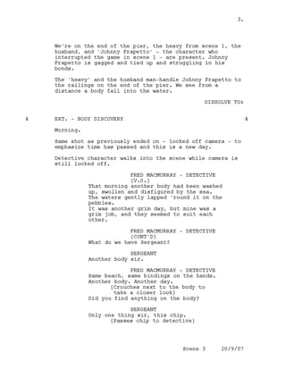 A Gamble On Life script | PDF