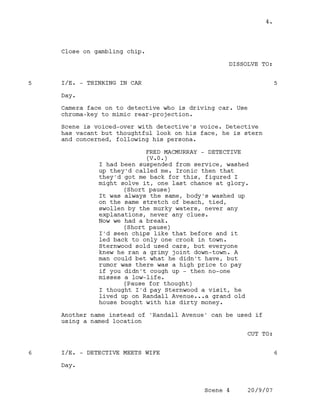 A Gamble On Life script | PDF