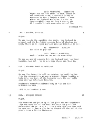 A Gamble On Life script | PDF