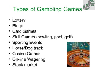 Gambling | PPT