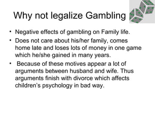 Gambling Affects Of Life