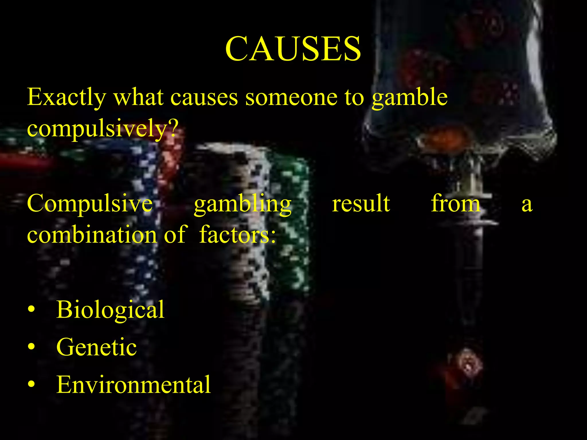 Gambling addiction presentation | PPTX