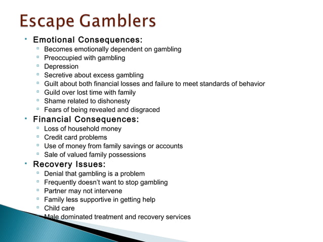 Gambling use disorder process addictions | PPT