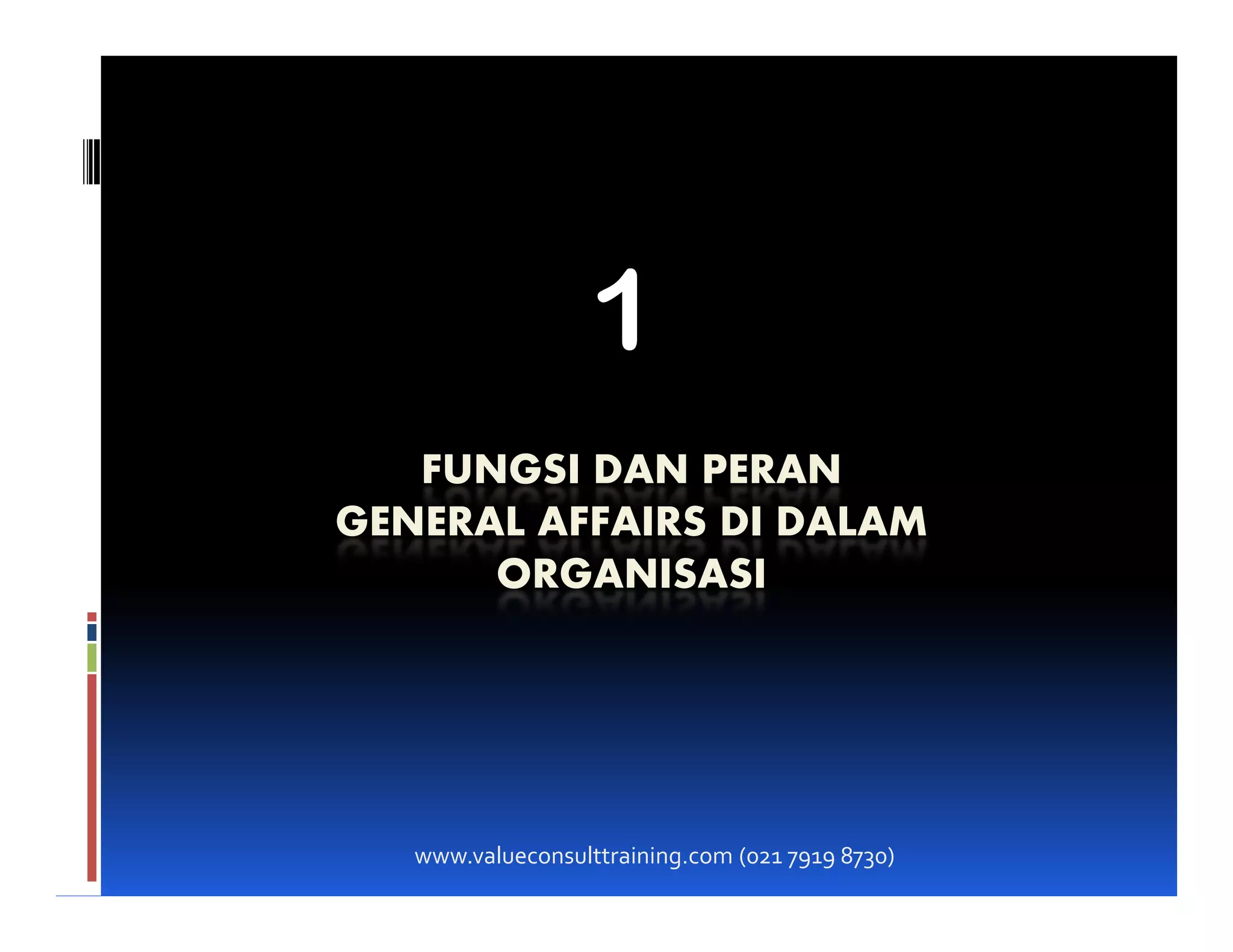 General Affairs Management Development Program | PDF