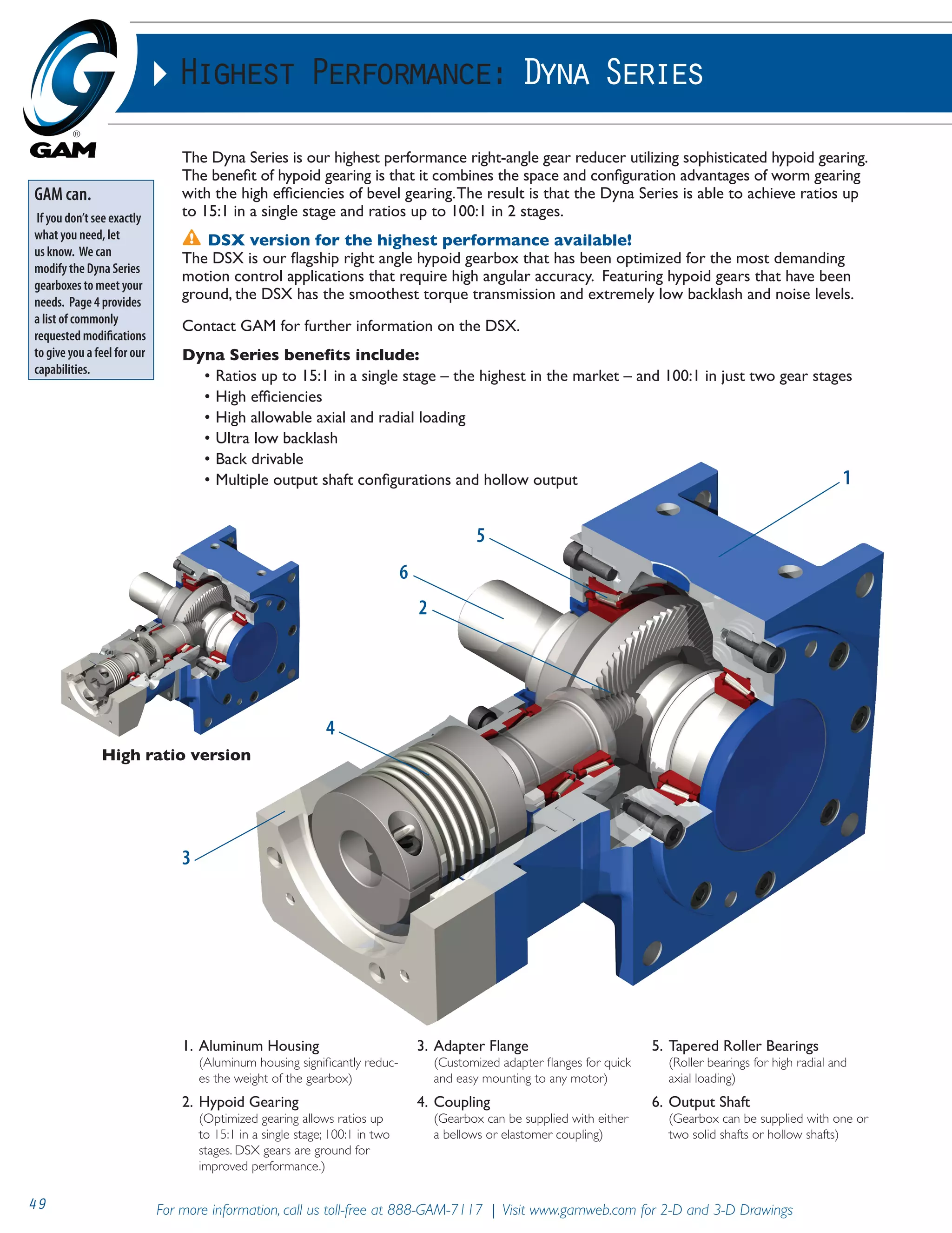 Gam dyna series brochure | PDF