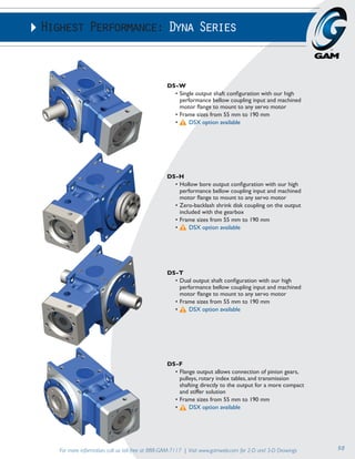 Gam dyna series brochure | PDF