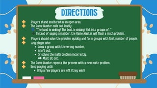 GAME-1 the boat is sinking - mathematical equations | PDF