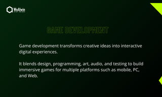 Game Development Solutions - Crafting Engaging & Future-Ready Gaming ...