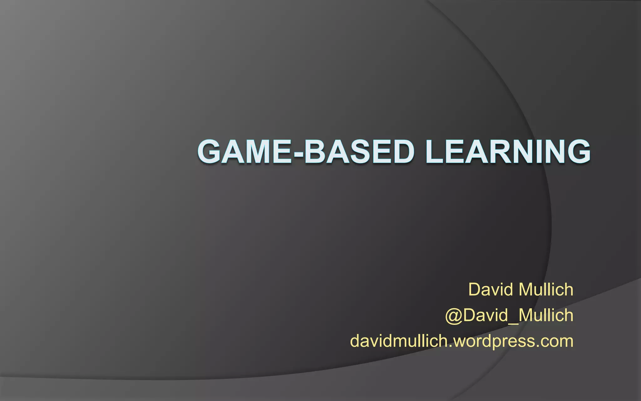 Game-Based Learning | PPTX | Educational Video Games | Video Game Genres