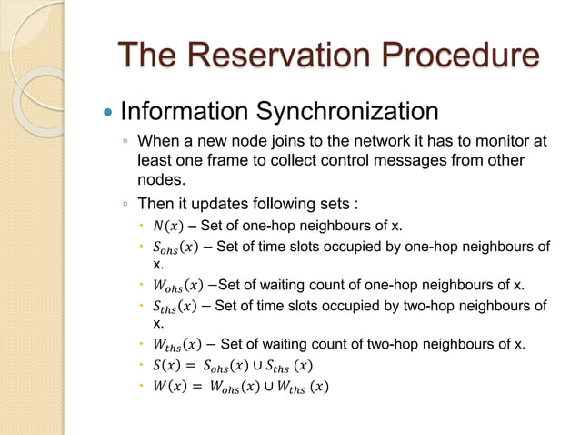 Game Based Tdma Mac Protocol For Vehicular Network Ppt