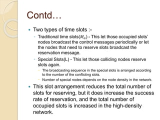 Game based TDMA MAC protocol for vehicular network | PPTX
