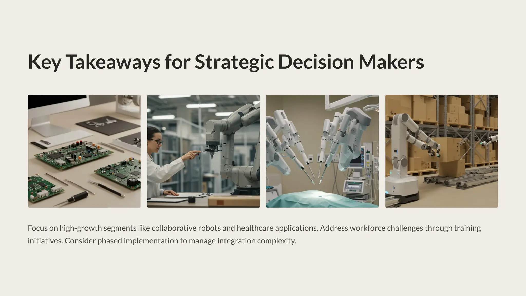 The Future of Robotics Technology: A Market Poised for Growth | PDF