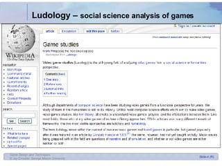 Game Design 1 - Intro and Game Engines | PPT