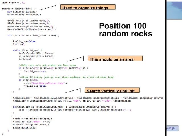 Game Design 5 - Torque Gaming Engine | PPT