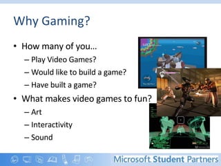 Game Development and Microsoft XNA (part II) | PPT