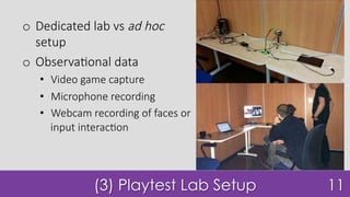 Playtesting for Indie Studios | PPT