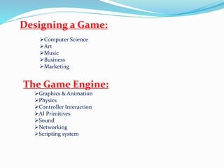 Game programming-help | PPTX