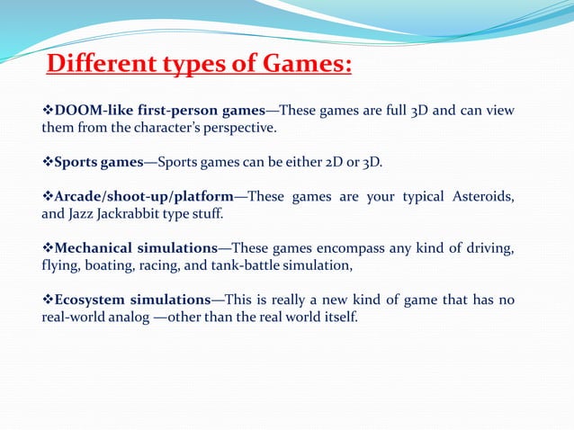 Game programming-help | PPTX