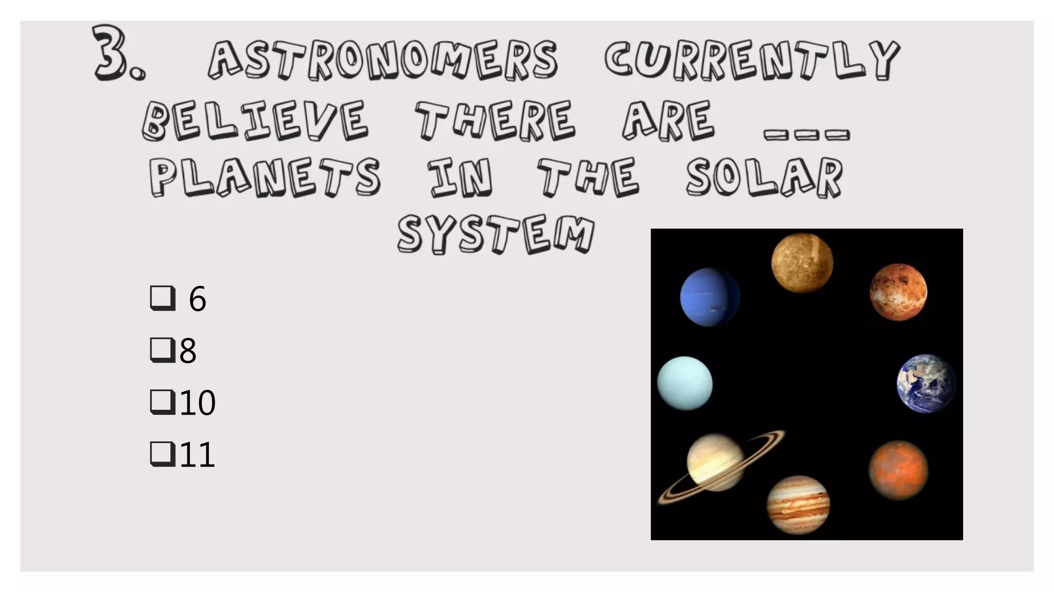 GAME SOLAR SYSTEM | PPSX | Space and Astronomy | Science
