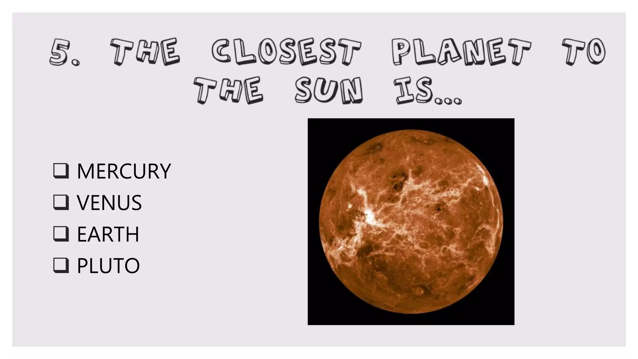 GAME SOLAR SYSTEM | PPSX | Space and Astronomy | Science