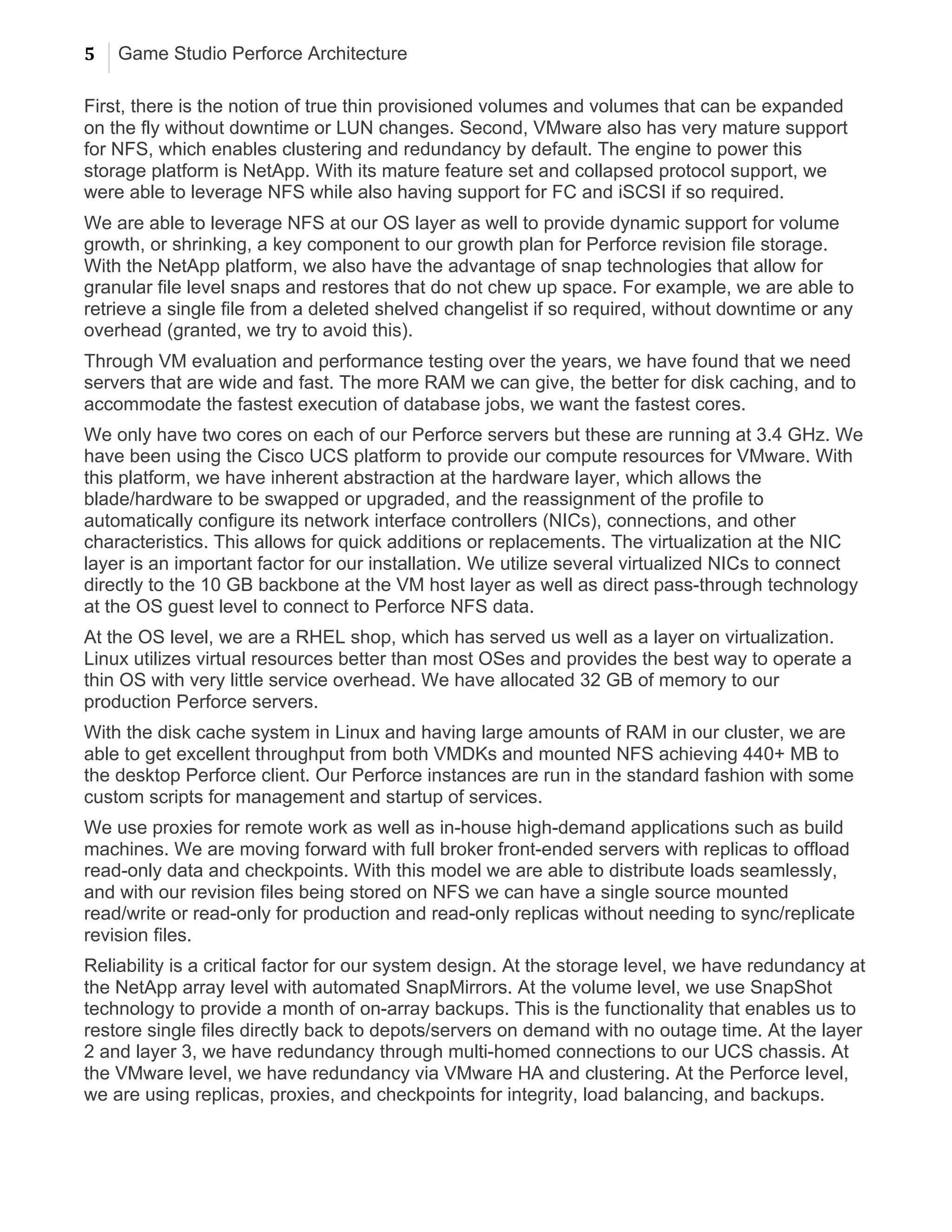 [NetherRealm Studios] Game Studio Perforce Architecture | PDF