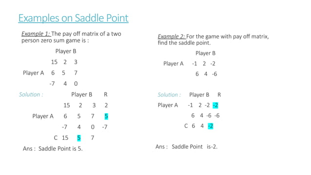 game-theory lecture slides - definition, classification | PPTX | Strategy Video Games | Video ...